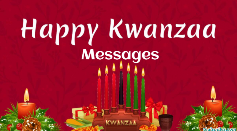 Happy Kwanzaa Greetings Messages 2025 - Teal Smiles