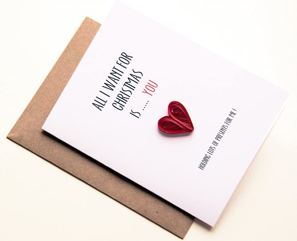 Romantic Christmas Card Messages For Wife - Teal Smiles