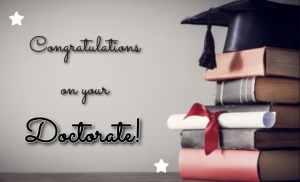 PhD Congratulations Messages - Teal Smiles