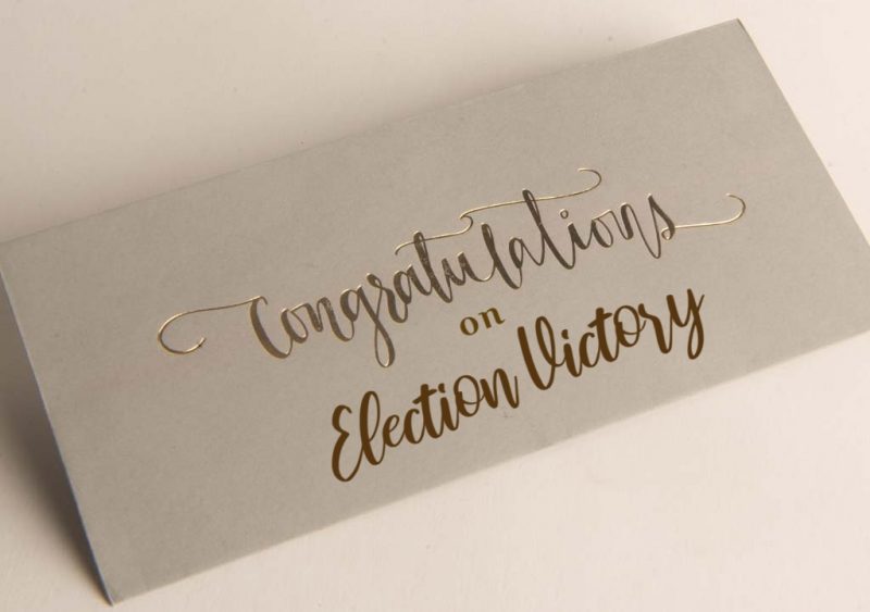 Congratulations Letter To President And Others For Election Victory ...