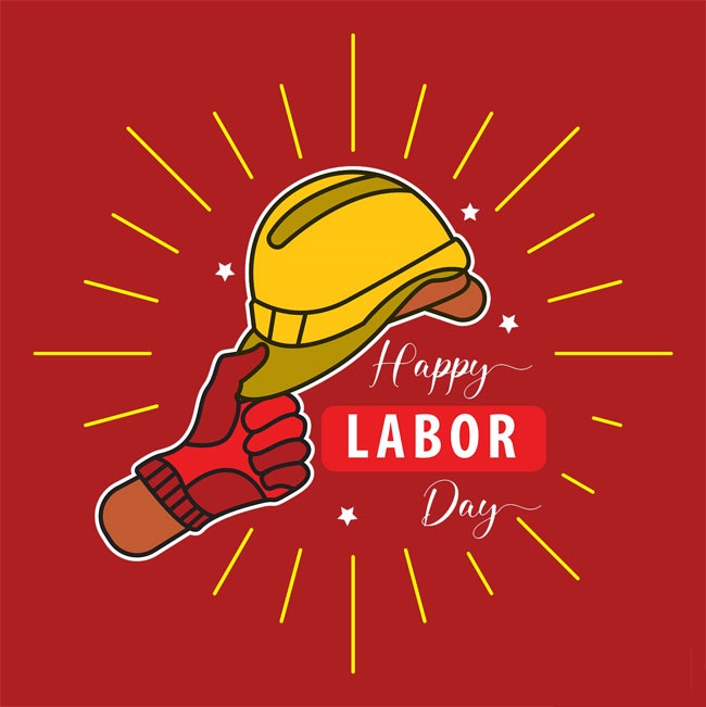 Beautiful Labour Day Messages for Social Media - Teal Smiles